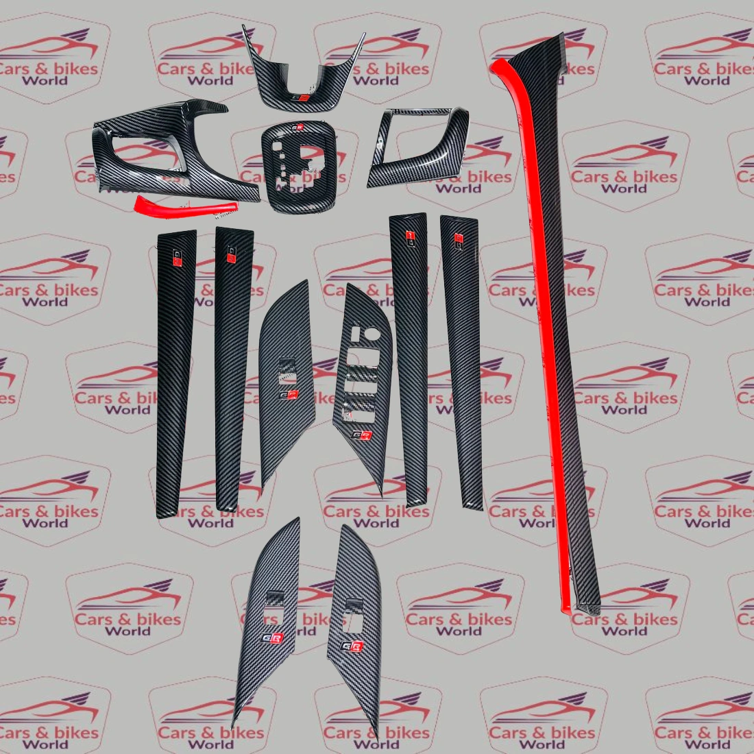 Toyota Hilux GR Interior Kit | Premium Carbon Fiber Finish ...