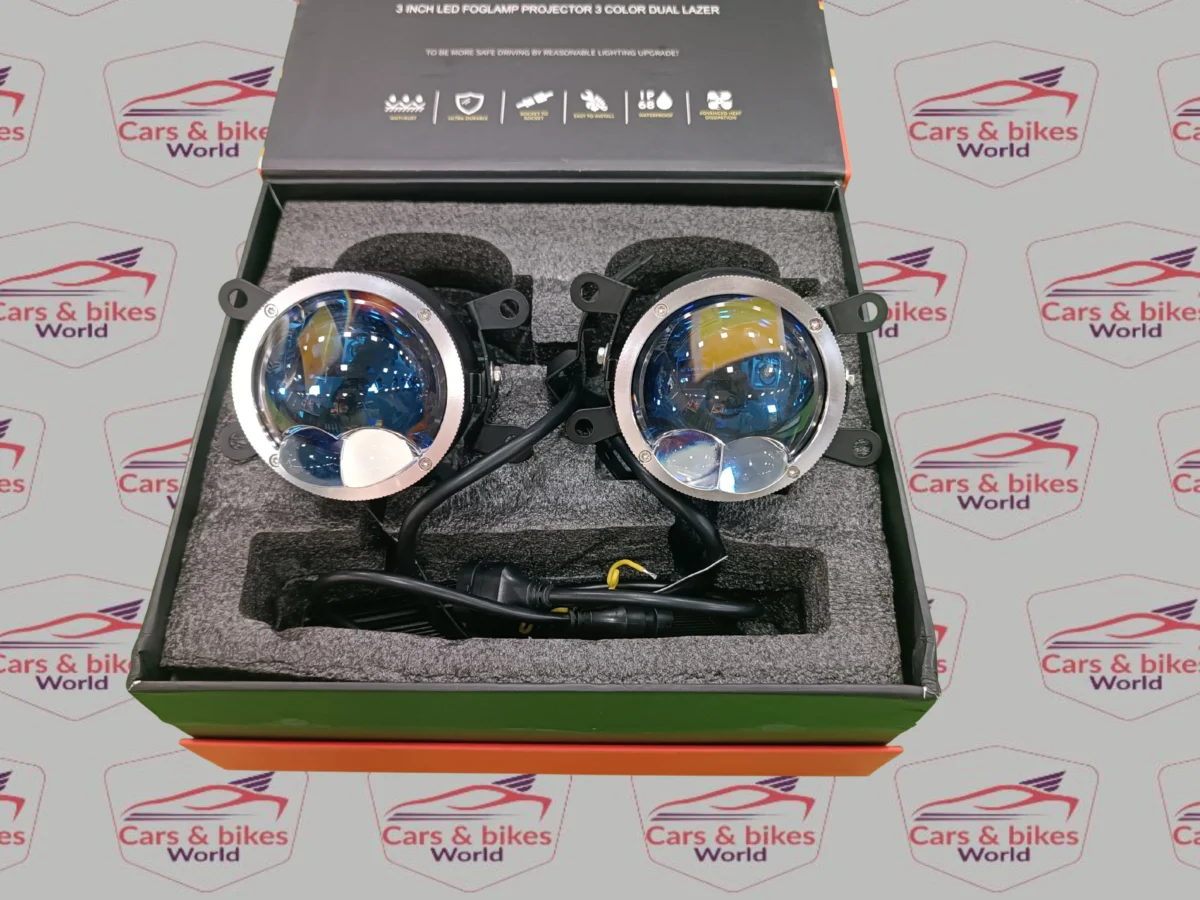 ROXXFIRE 380W High Power Dual Laser Bi-LED Projector Fog Lamp (Pair ...